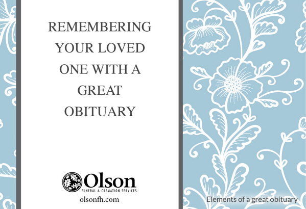 Blog | Olson Funeral Home in Rockford IL