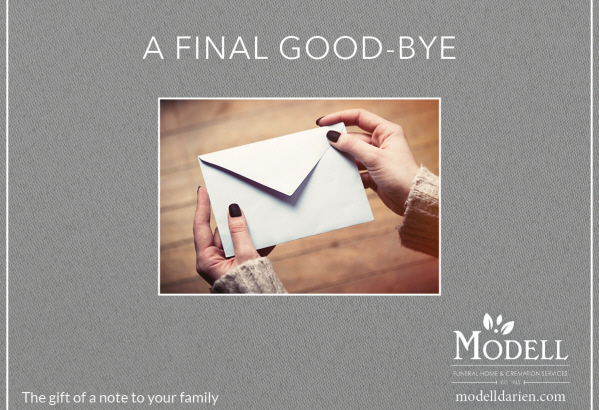 The Gift of a Note to Your Family