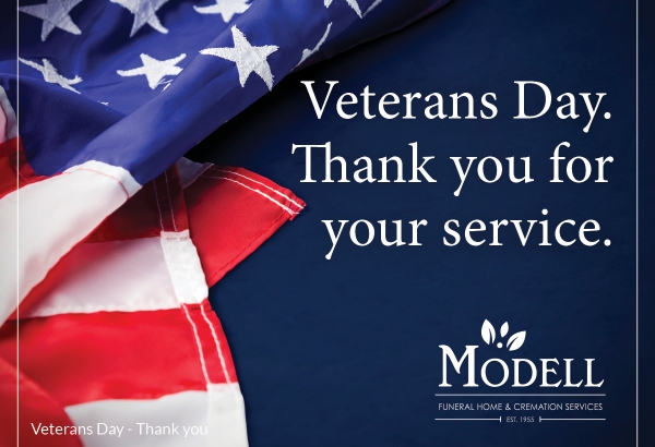 Veterans Day - Thank You for Your Service