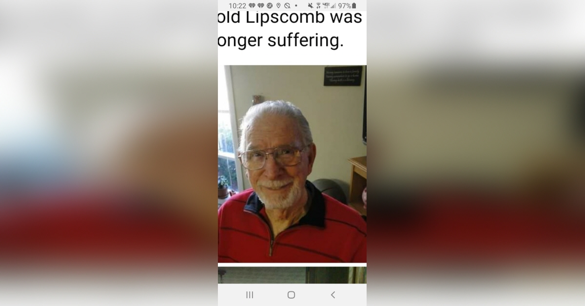 Obituary information for Harold Eugene Lipscomb