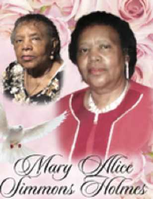Mary Alice Simmons Holmes Obituary