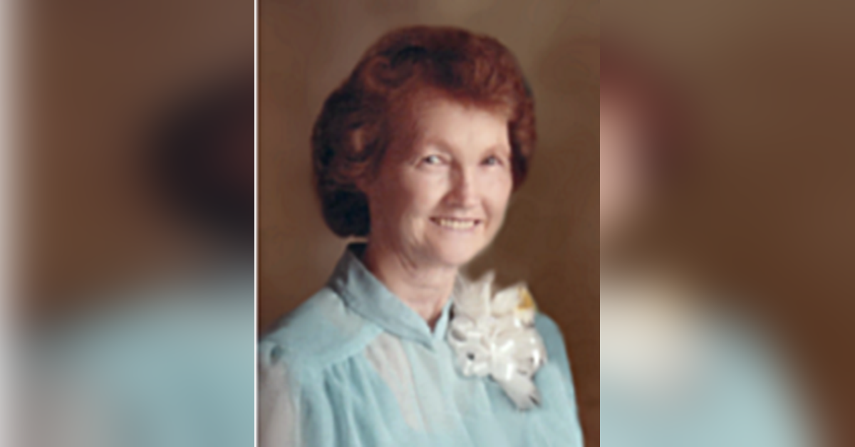 Obituary information for Frances Williams