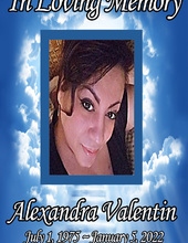 Alexandra Valentin - 2022 - Puerta Del Cielo Funeral Home