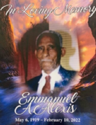 Emmanuel A. Alexis Obituary - 2022 - Joseph H. Brown, Jr. Funeral Home