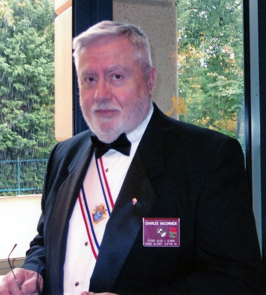Charles Vincent McCormick, Jr. - 2012 - Fairfax Memorial Funeral Home