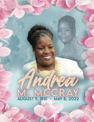 Andrea Michelle McCray - 2022 - Ray Williams Funeral Home