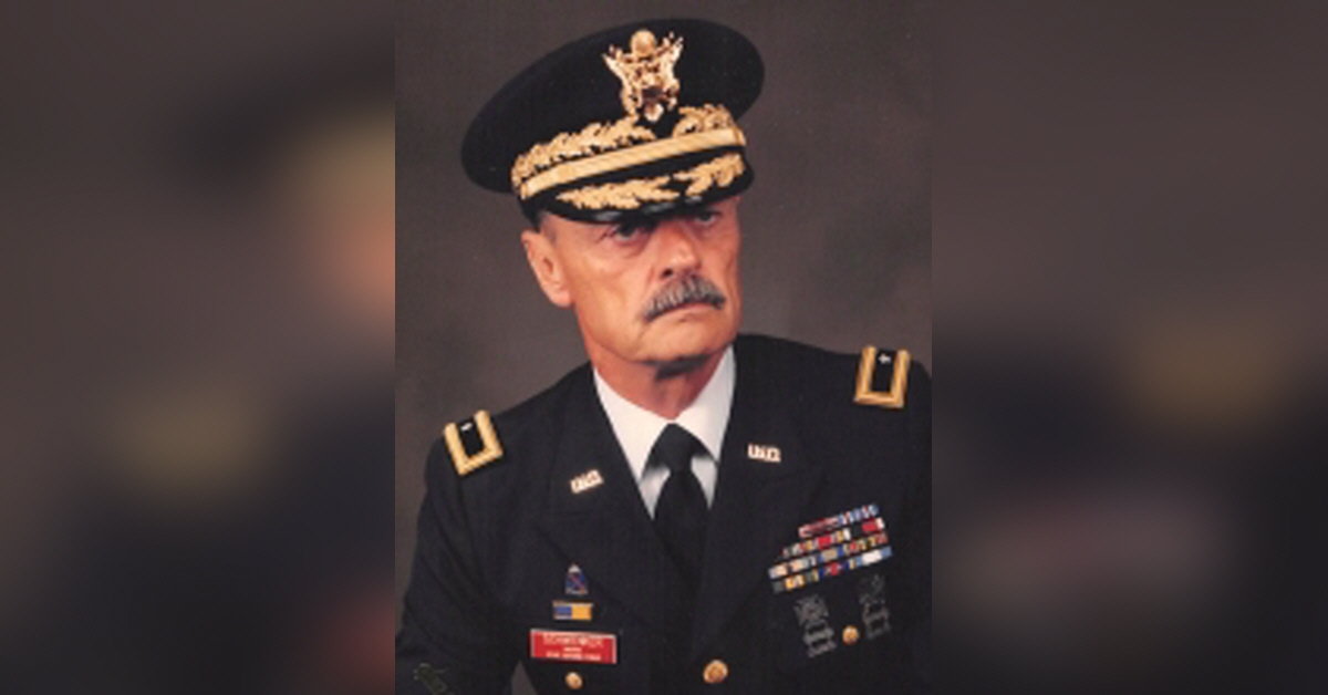 Obituary information for Major General Eric H. Schwenker