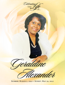 Geraldine Alexander - 2022 - Joseph R. Jones Funeral Home