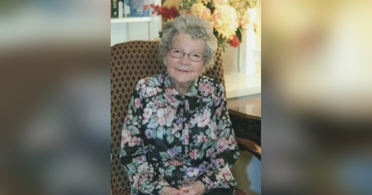 Obituary information for Ruby Louise Evans