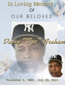 Darcy "Doc" Graham - 2022 - Paradise House of funerals, NC