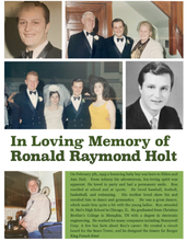 Ronald R Holt - 2022 - Countryside Funeral Homes & Crematory