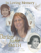 Darlene June Smith - 2022 - Alford's Mortuary