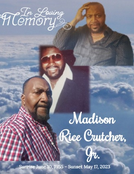 Madison Rice Crutcher, Jr - 2023 - Walker Funeral Homes