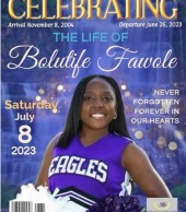 Bolutife Fawole - 2023 - Serenity Funeral Home