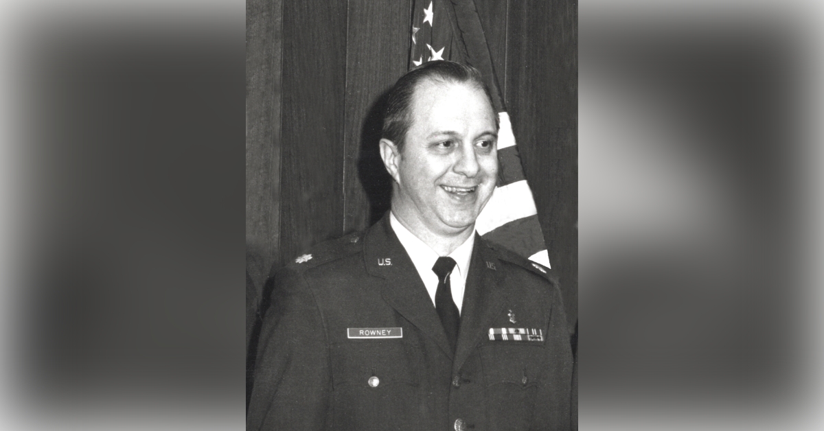 Obituary information for Stanley V. Rowney