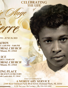 Marie Ange Pierre - 2023 - A Mortuary Service (Oakland Park Location)