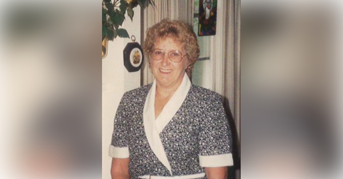 Obituary information for Mary Richardson