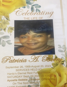 Patricia A Berry - 2023 - Hardy's Eternal Rest Funeral Home