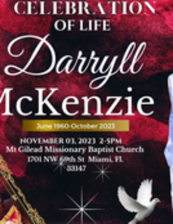 DARRYLL JOEL MCKENZIE Obituary - 2023 - Angels of Paradise Mortuary