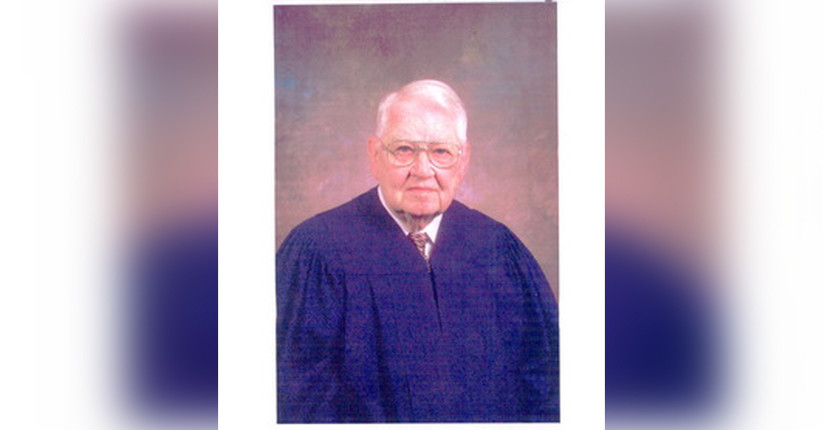Obituary information for Judge Benjamin C. Clyde Bennett, Jr.