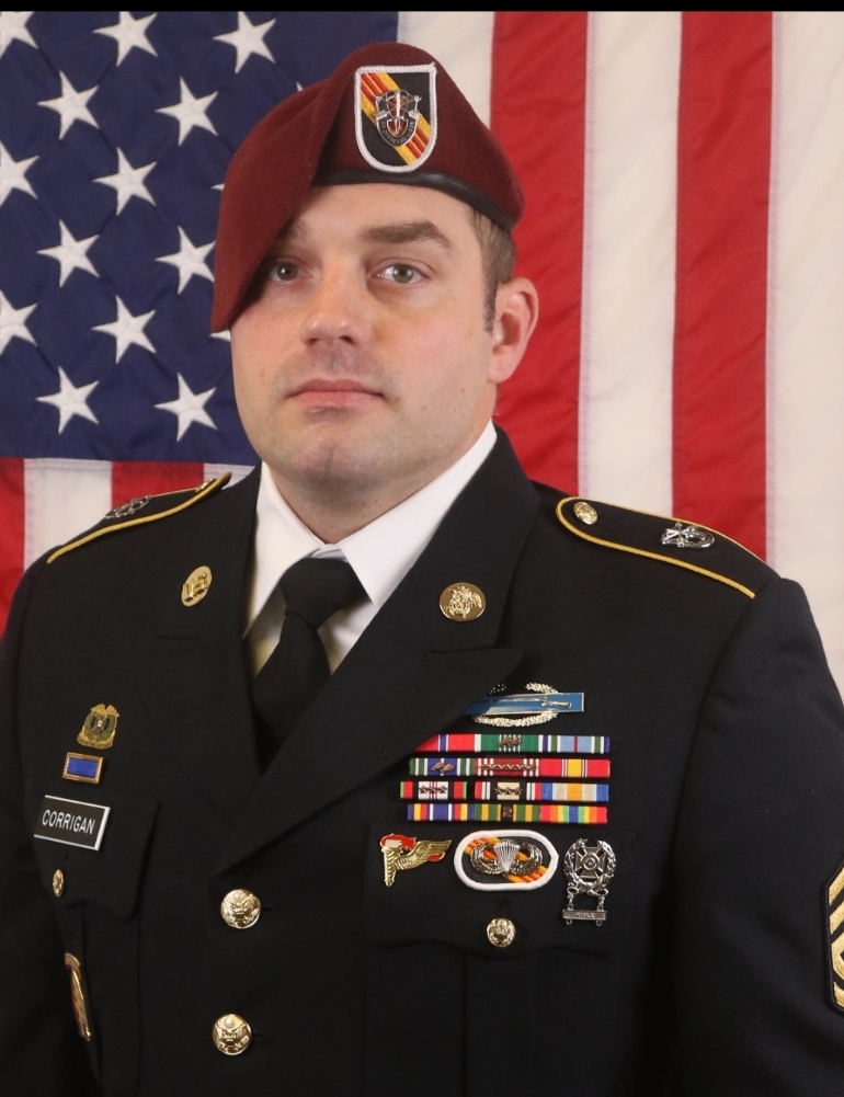 Master Sergeant Colin Corrigan - Memories Trees