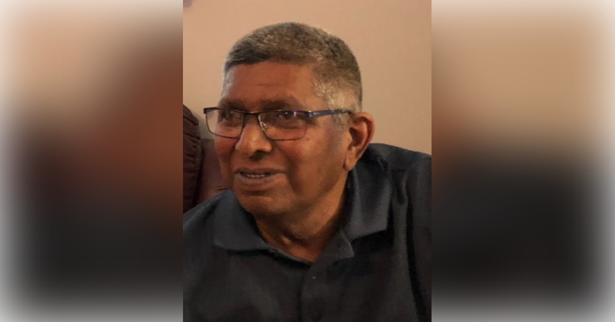 Obituary information for Patrick Pillai