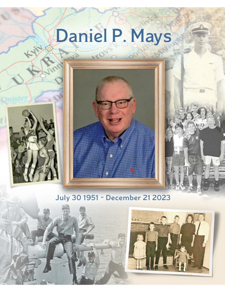 Daniel Patrick Mays - 2023 - Geiple Funeral Home