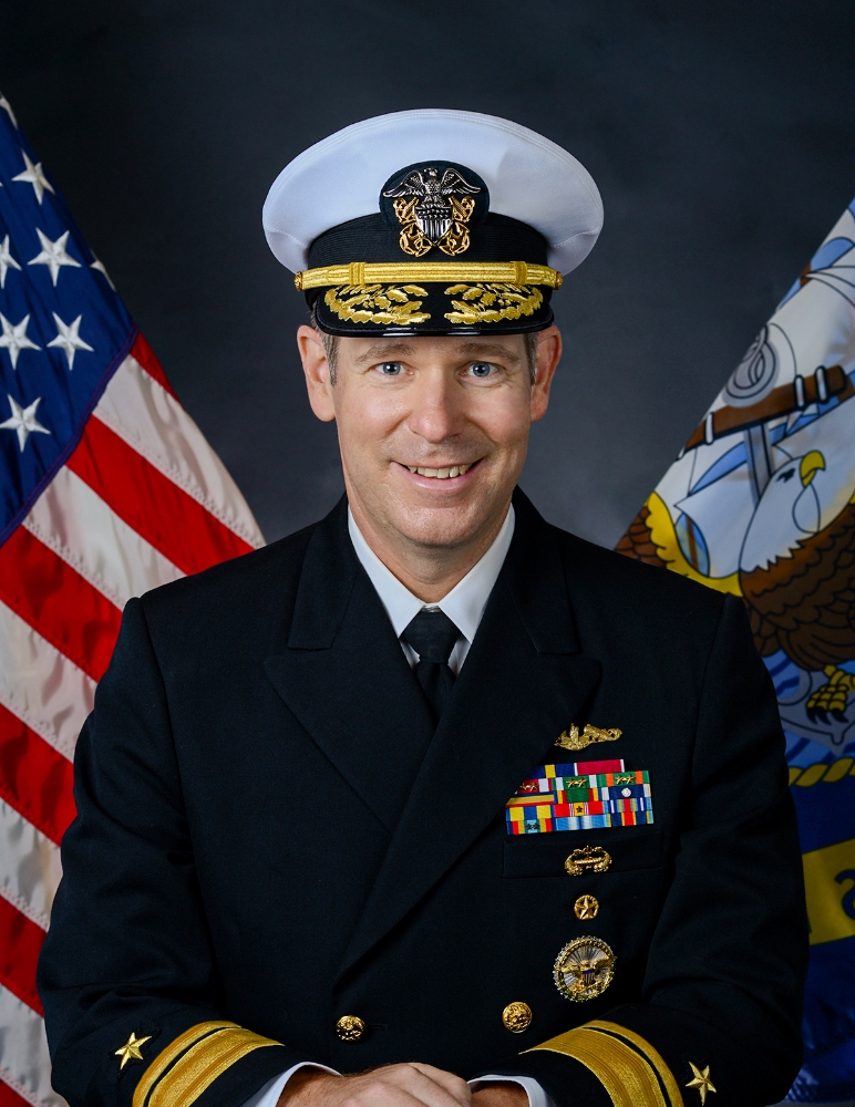 Brian Llewellyn Davies, Rear Admiral, US Navy - 2023 - HD Oliver ...