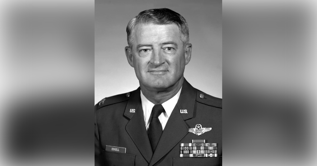Obituary information for Colonel Robert Eugene Edgell U.S. Air Force (Ret.)