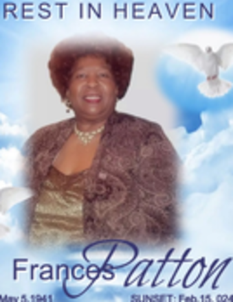 Mrs. Frances Ellen Patton Obituary - 2024 - Roundtree, Napier & Ogilvie ...