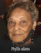 Phyllis C. Adams - 2024 - Lucas Memorial Home