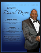 DEACON DANIEL DIXON - 2024 - Winslow Honors Funeral Chapel