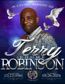 Terry Jerome Robinson - 2024 - Hatcher-Peoples Funeral Home