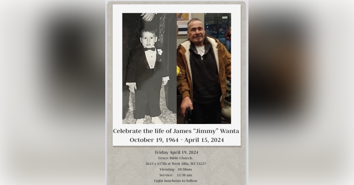 Obituary information for James Andrew Wanta