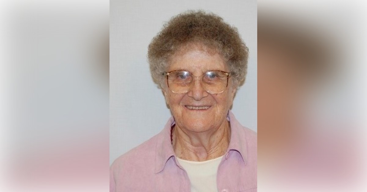 Obituary information for Sr. Pat