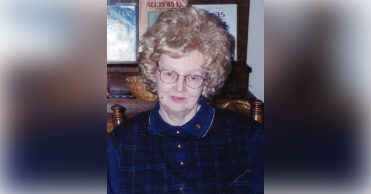 Obituary information for Betty Jean Rusch