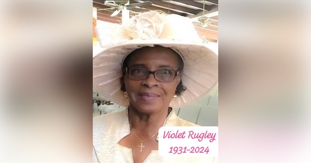 Obituary information for Violet E. Rugley