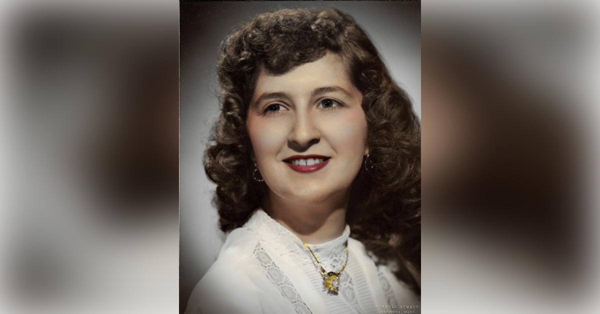 Obituary information for Mary Ann Rye