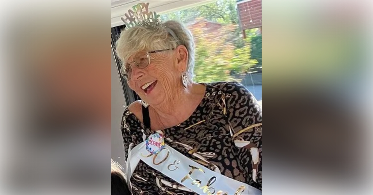 Obituary information for Bernadine Anna Fox