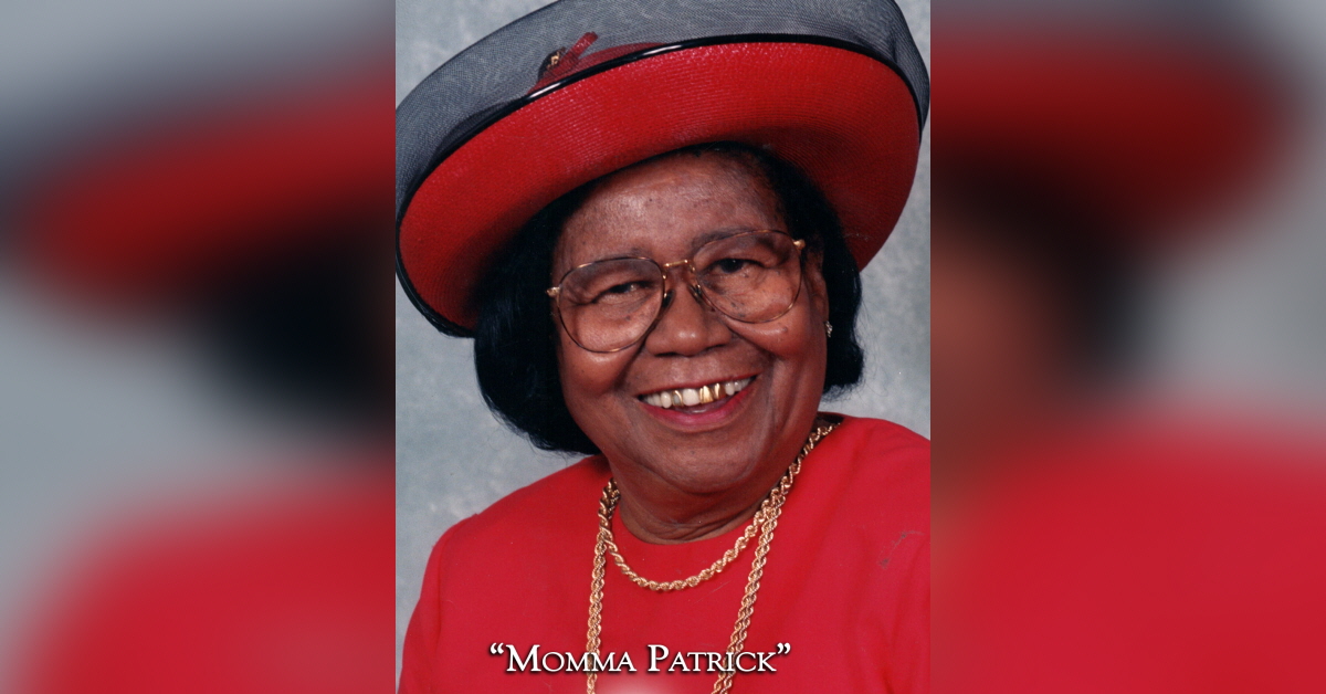 Obituary information for George Alice Coley Patrick