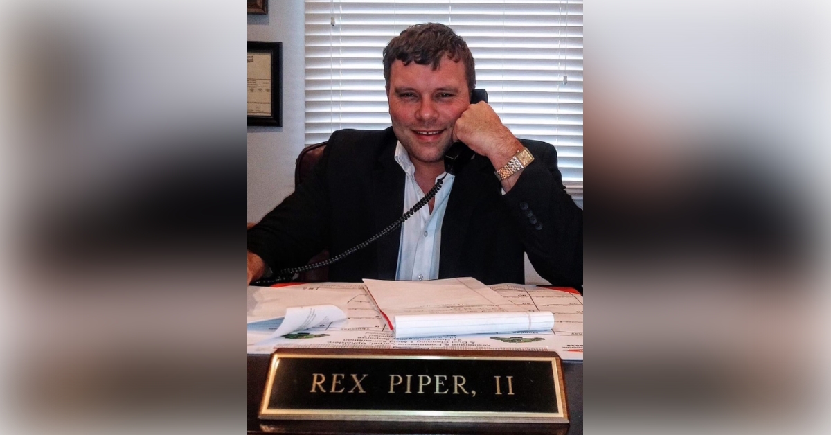 Obituary information for Rex Allen Piper, II