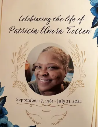 Obituary information for Patricia Totten