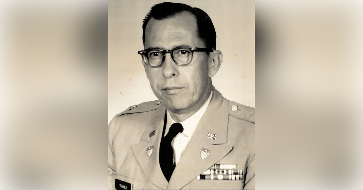 Obituary information for Brig. Gen. Robert C. Trimble, Ar...
