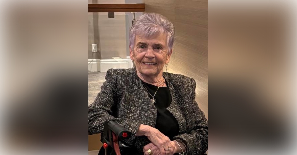 Obituary information for Patricia Mary Martin