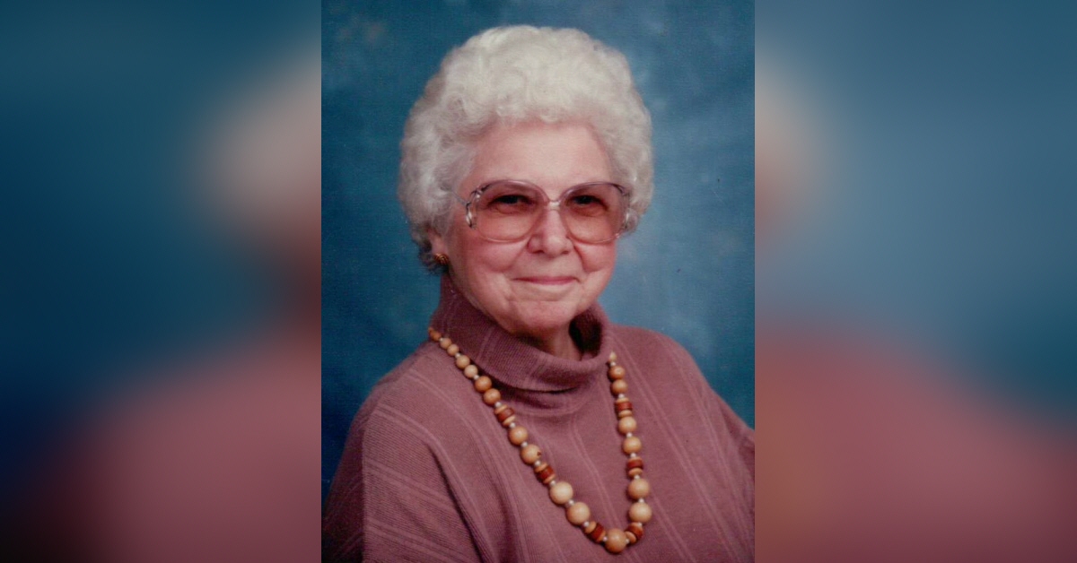 Obituary information for Frances Ward McRae