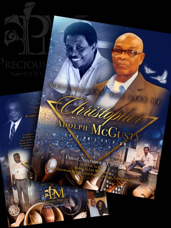 Funeral Programs | Precious Memories Funeral Home, P.A.