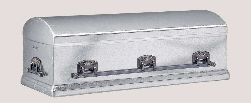 Galvanized Steel 7 Gauge | Clark Grave Vault
