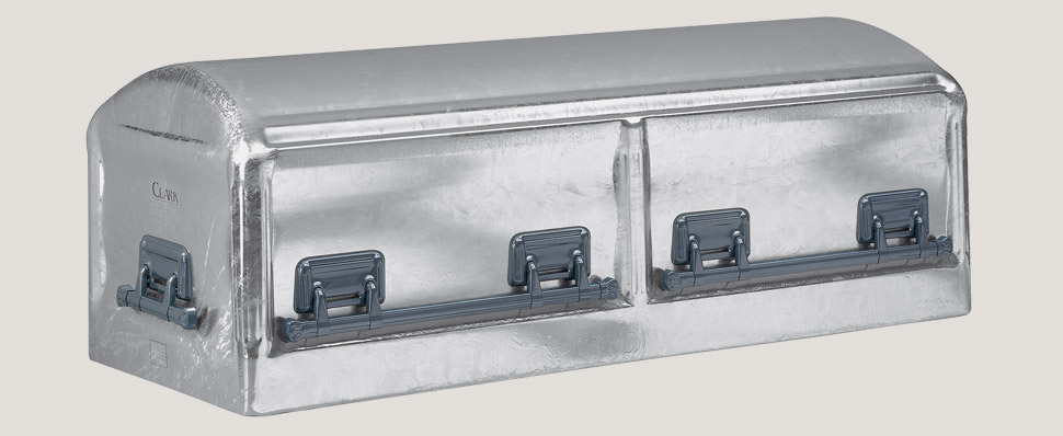 Galvanized Steel 10 Gauge | Clark Grave Vault