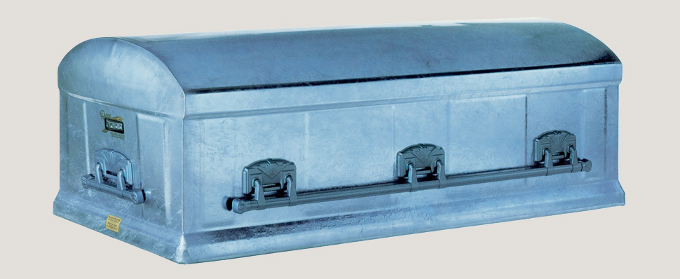 Galvanized Steel 12 Gauge | Clark Grave Vault