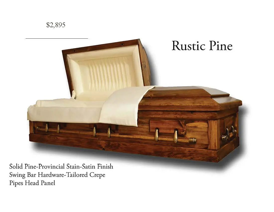 Examples of Caskets | Cremations of the Ozarks